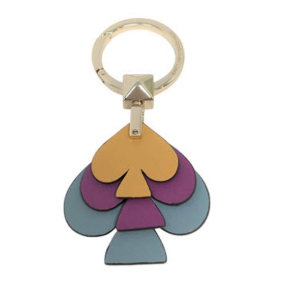 kate spade | Accessories | Kate Spade Stacked Spade Key Chain Fob ...